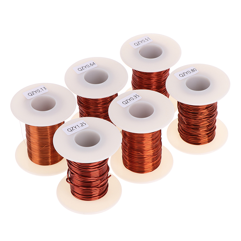 Magnet Wire 12 Gauge AWG Enameled Copper 50 Feet Coil Winding & Crafts ...