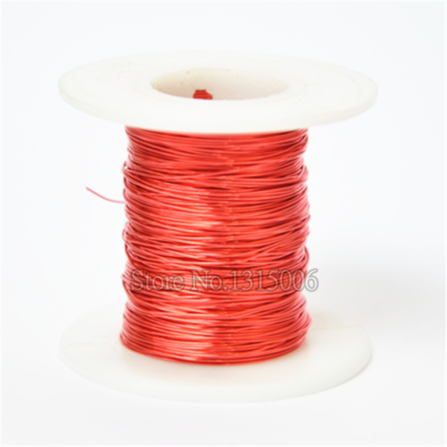 Red Magnet Wire ,Enameled Copper wire ,Magnetic Coil Winding ,0.2 mm ...